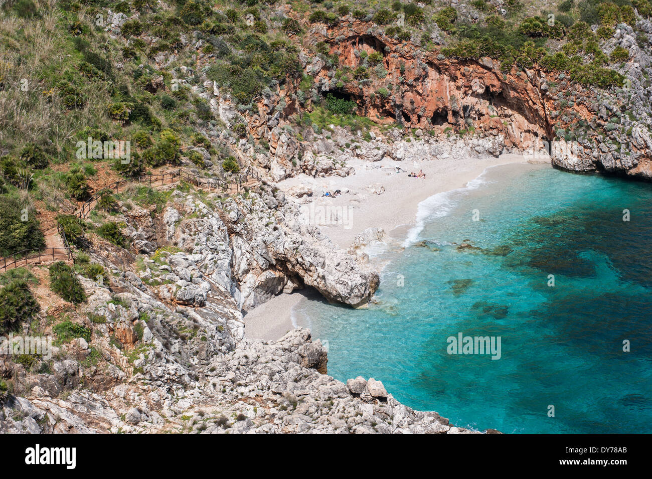 beach with cliffs Stock Photo - Alamy