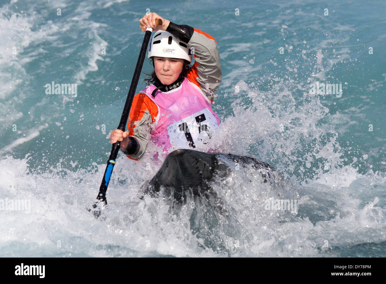 Isla Kelly, Semi-Final C1 Women's GB Canoe Slalom 2014 Selection Trials ...