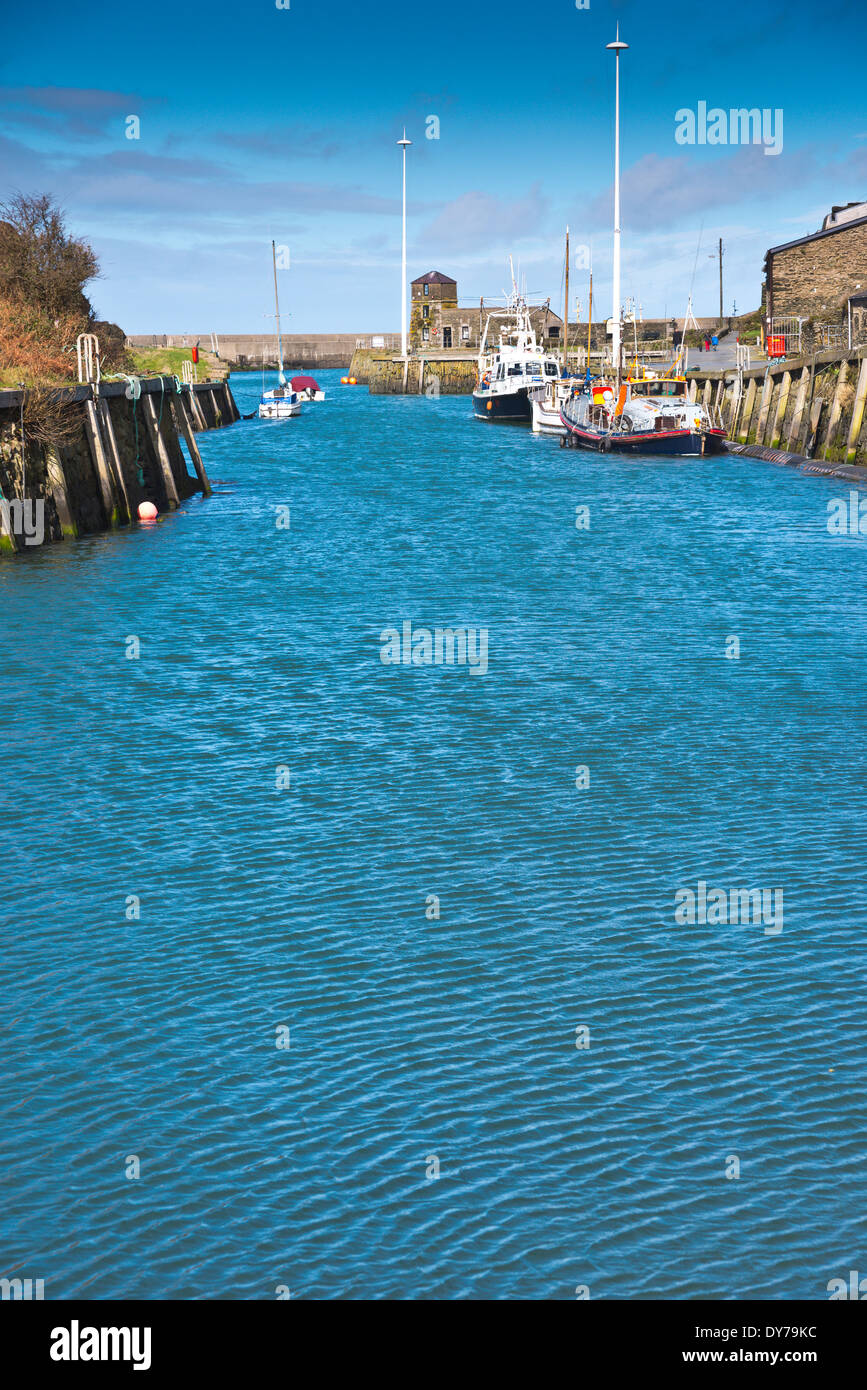 Amlwch Port 04 2014 Anglesey North Wales uK Stock Photo - Alamy