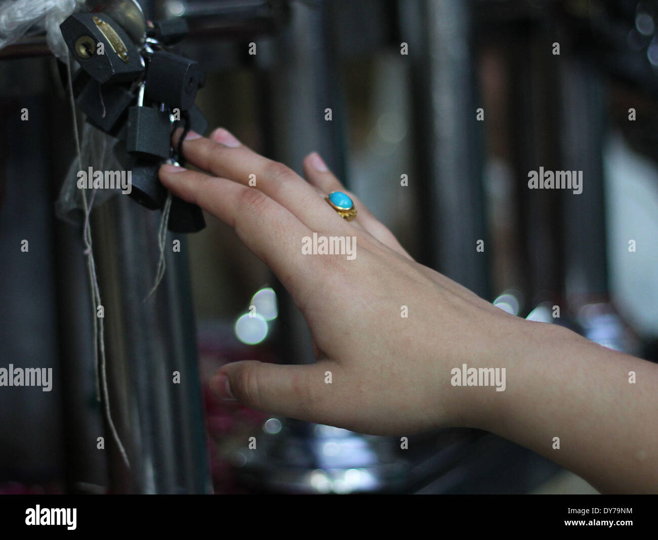 LAHORE, PAKISTAN, APRIL 08: Pakistani Muslim Pilgrims performing ...