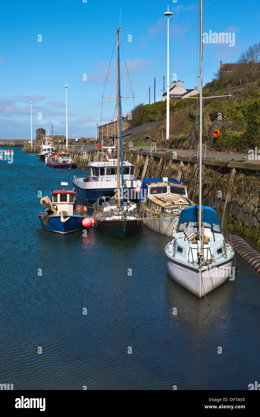 Amlwch Port 04 2014 Anglesey North Wales uK Stock Photo - Alamy