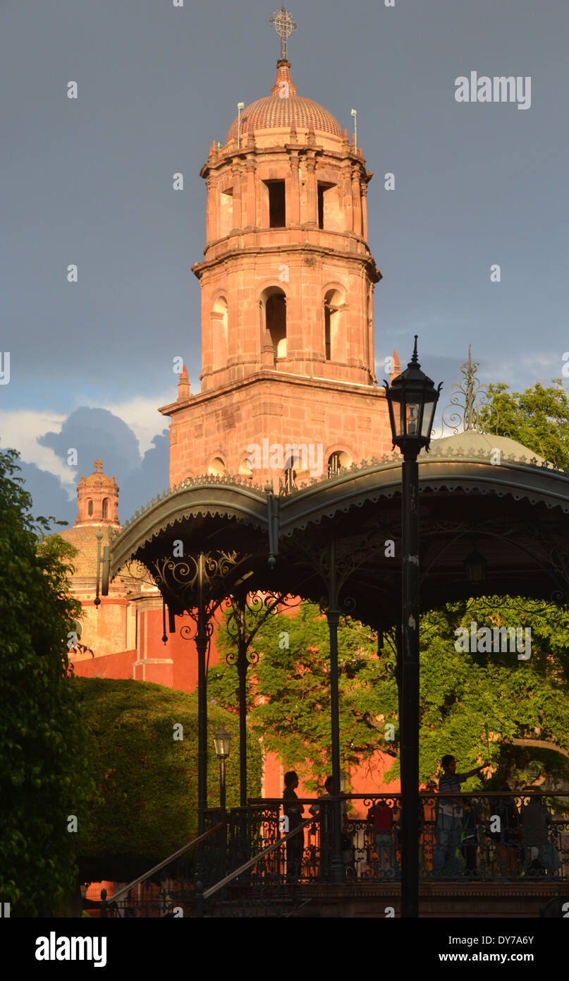 San Francisco church, Queretaro, Mexico Stock Photo - Alamy