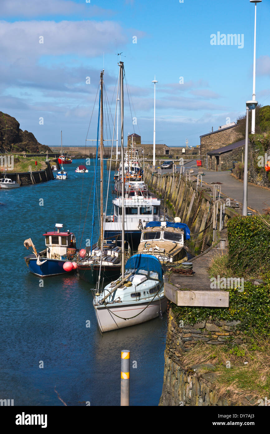 Amlwch Port 04 2014 Anglesey North Wales uK Stock Photo - Alamy