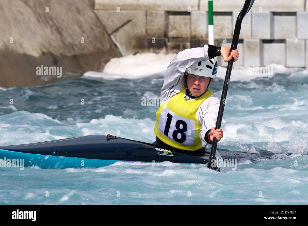 Louise Revell, Semi-Final K1 Women's GB Canoe Slalom 2014 Selection ...