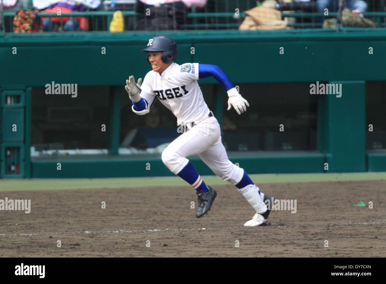 Hyogo, Japan. 2nd Apr, 2014. Takahiro Nishimura (Riseisha) Baseball ...