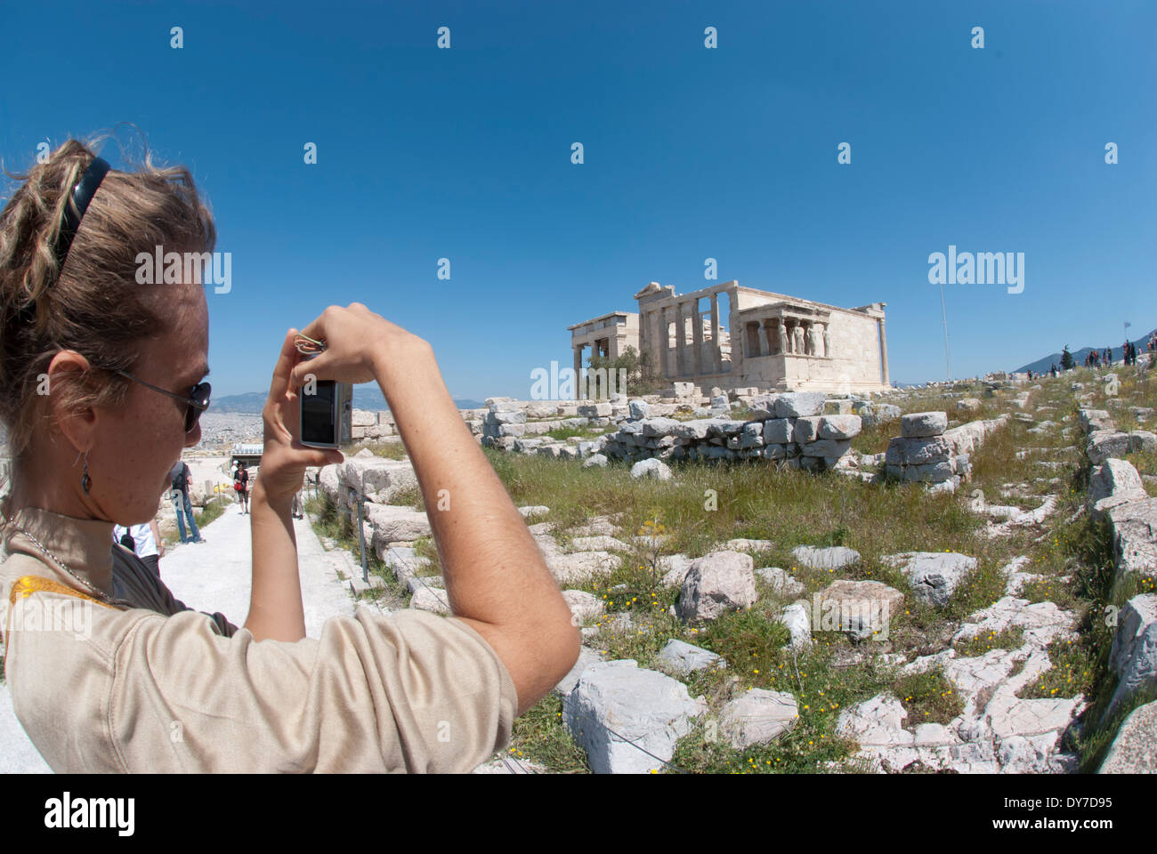 Acropolis of athens model hi-res stock photography and images - Alamy