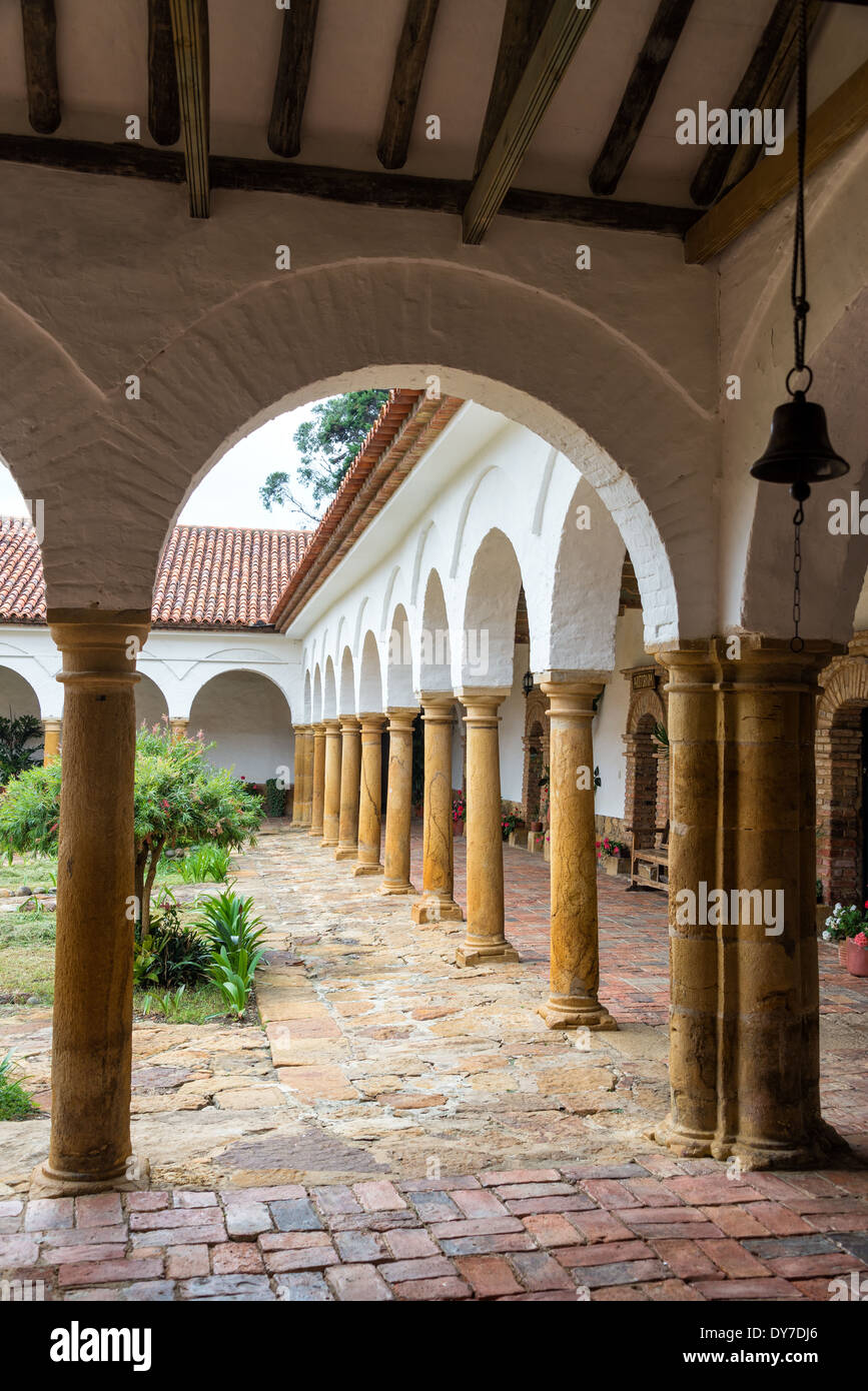 Colombia monastery colonial arch hi-res stock photography and images ...