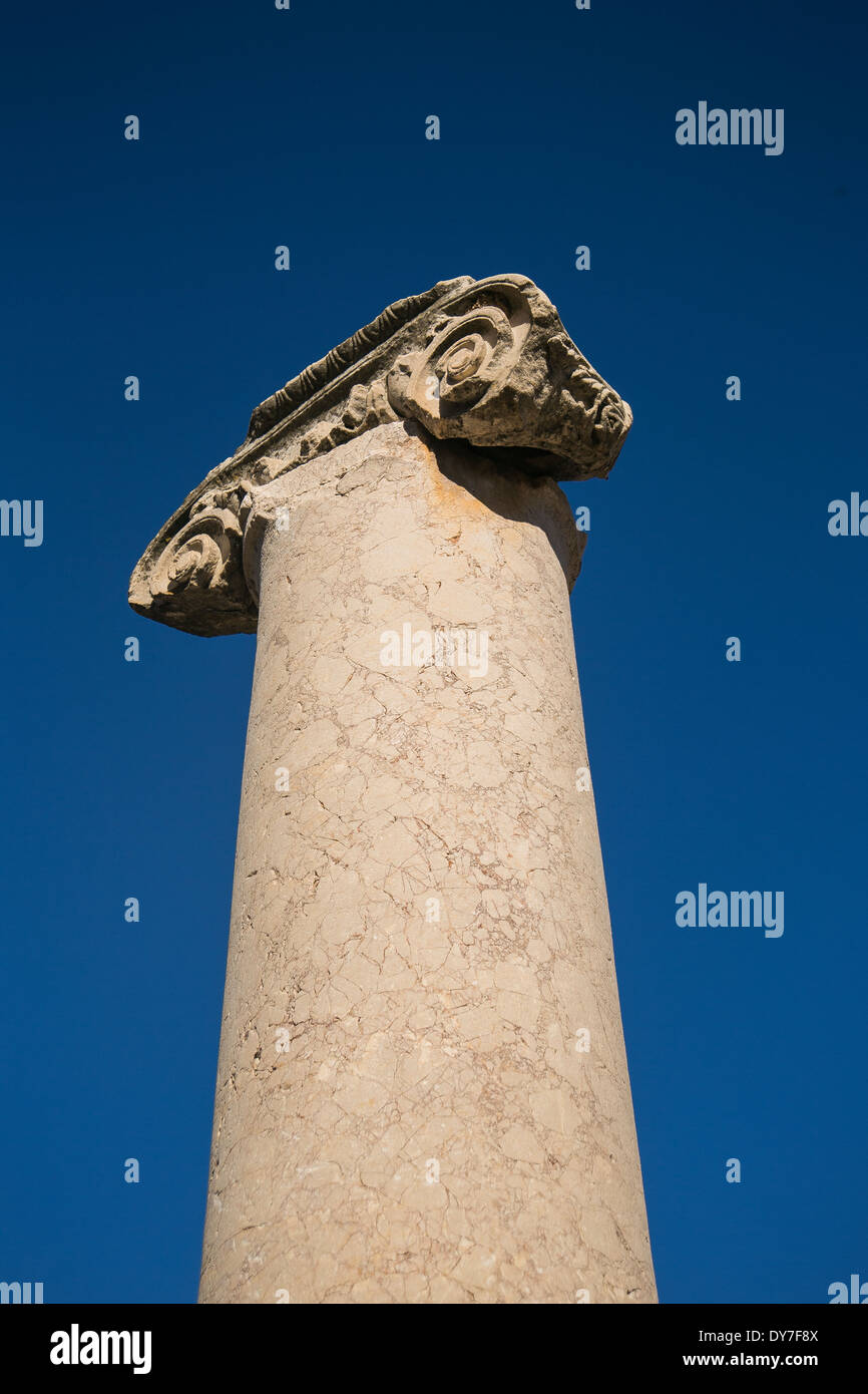 Ancient column detail hi-res stock photography and images - Alamy