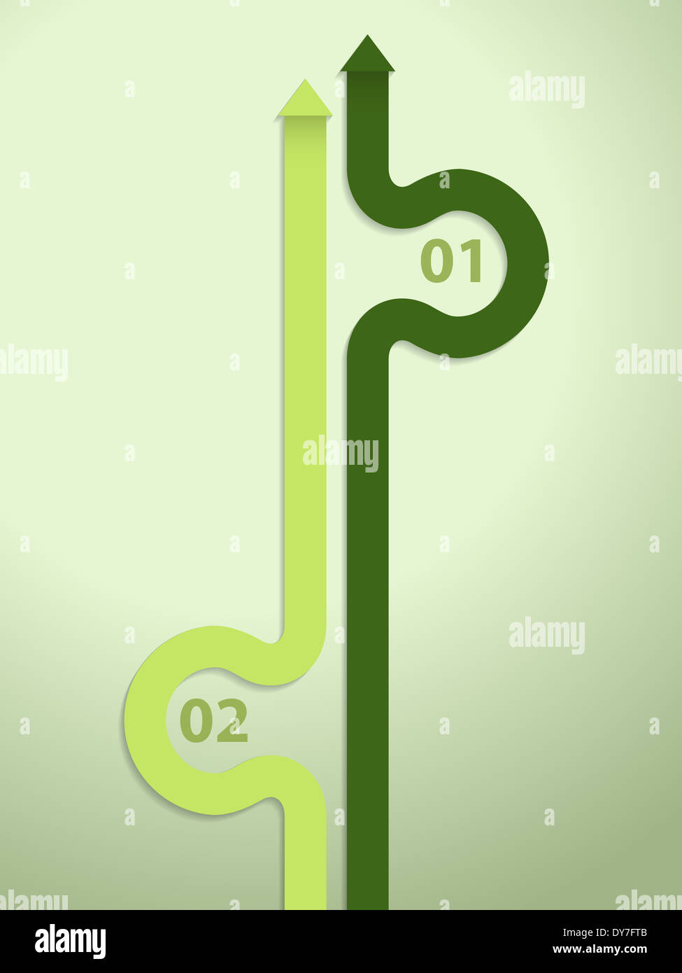 Simple infographic design with detailed options and light background ...