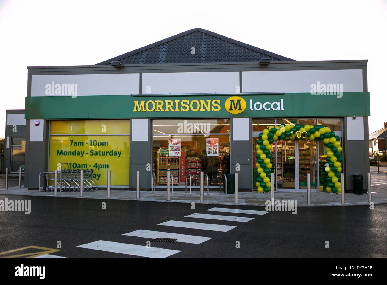 Morrisons M Local on Blackpool Road , Preston Stock Photo - Alamy