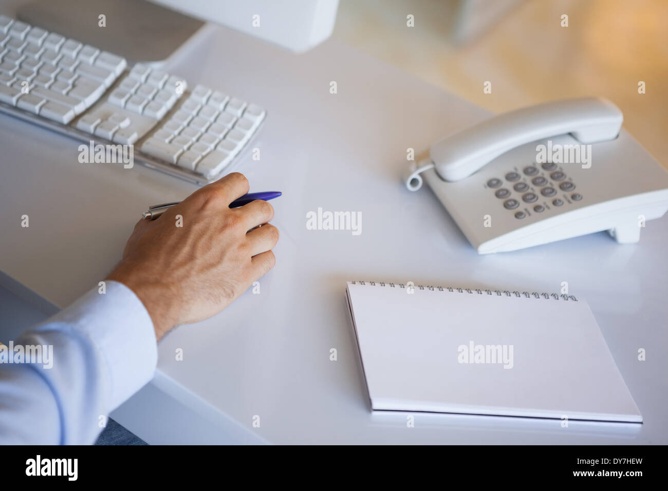 Desk notepad hi-res stock photography and images - Alamy