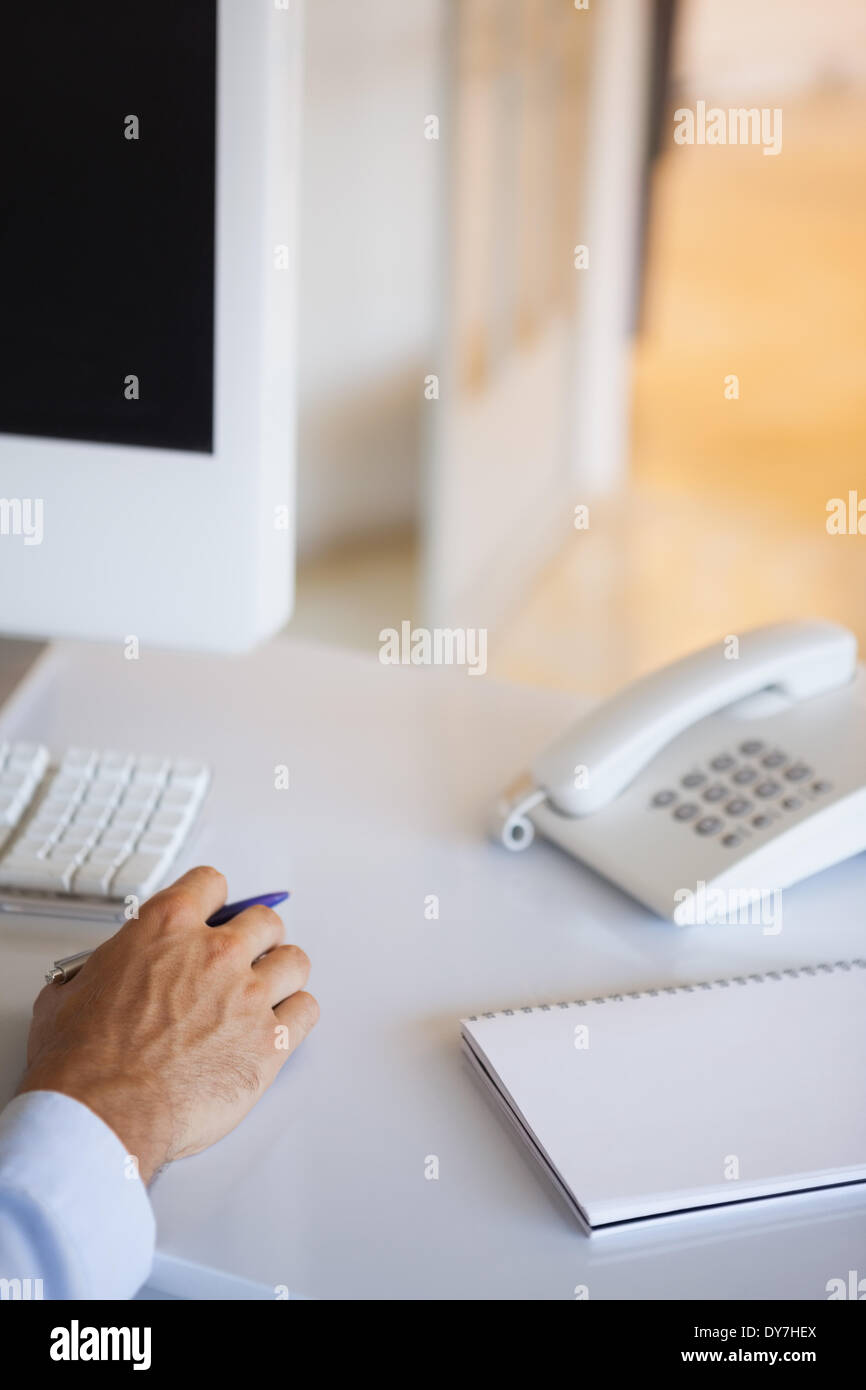 Telephone job desk hi-res stock photography and images - Alamy