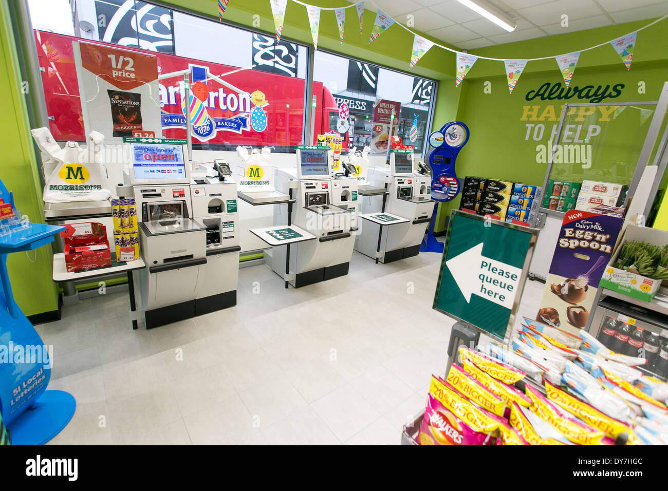 03/04/14 Opening of Morrisons M Local , Church Street , Blackpool Stock ...