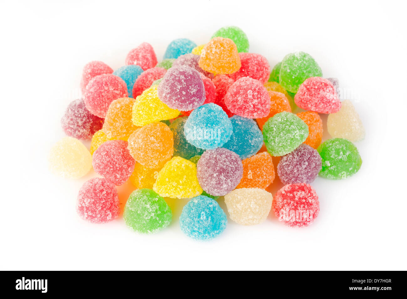 many colorful gummy candies Stock Photo - Alamy