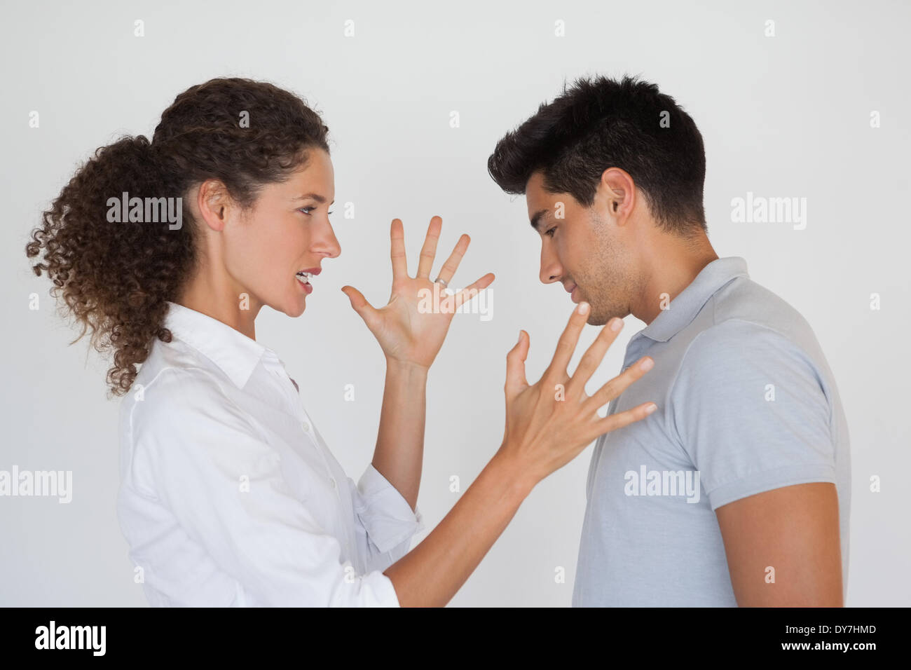 Angry business partners hi-res stock photography and images - Alamy