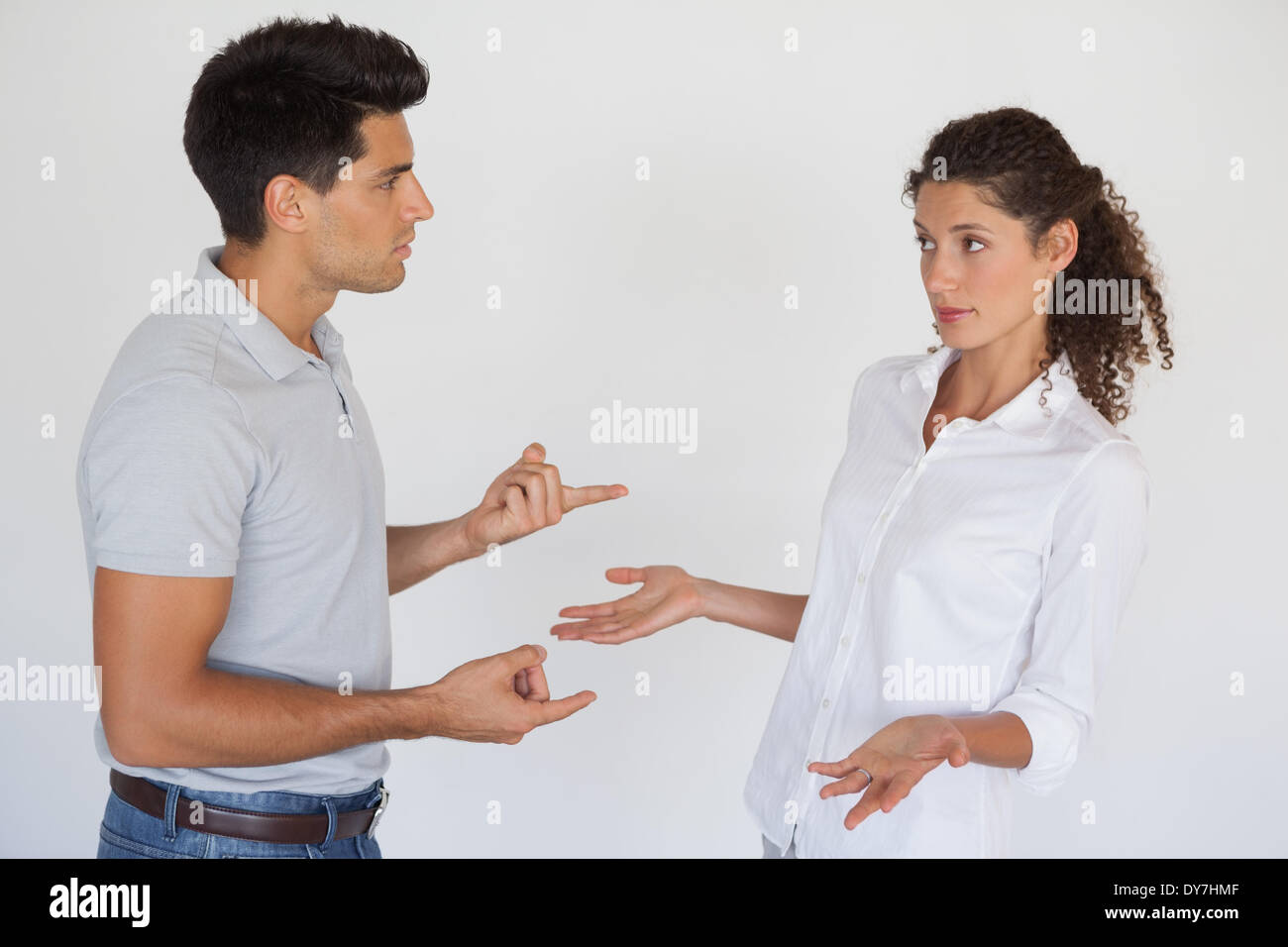 Argument partners hi-res stock photography and images - Alamy
