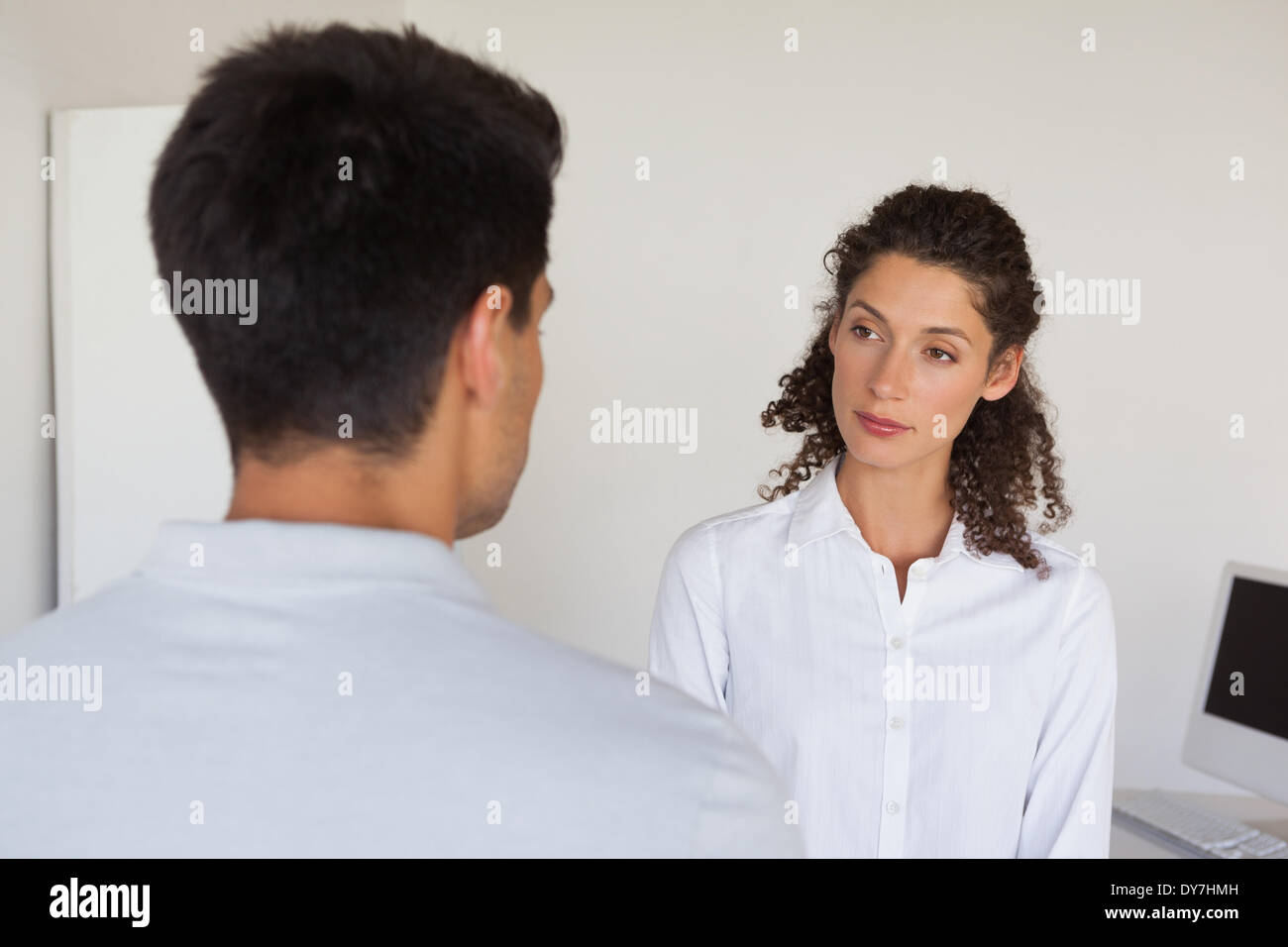 Partners looking at each other hi-res stock photography and images - Alamy