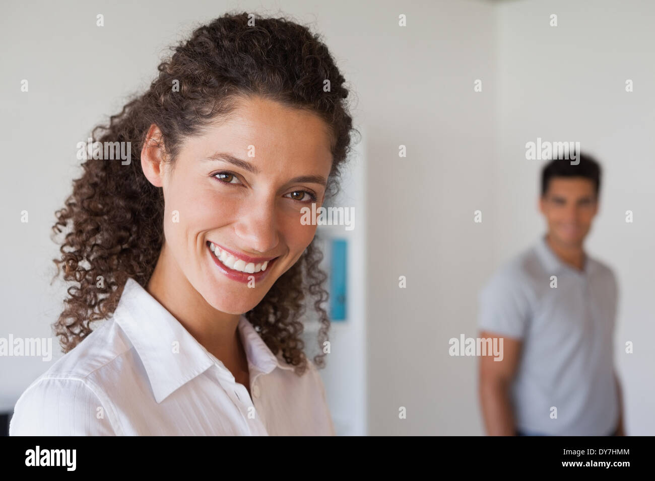 Professional business partners smiling hi-res stock photography and ...