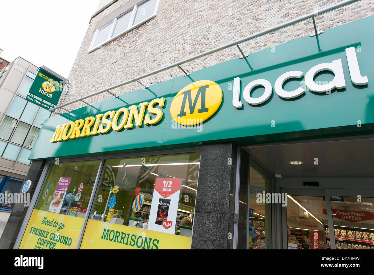 03/04/14 Opening of Morrisons M Local , Church Street , Blackpool Stock ...