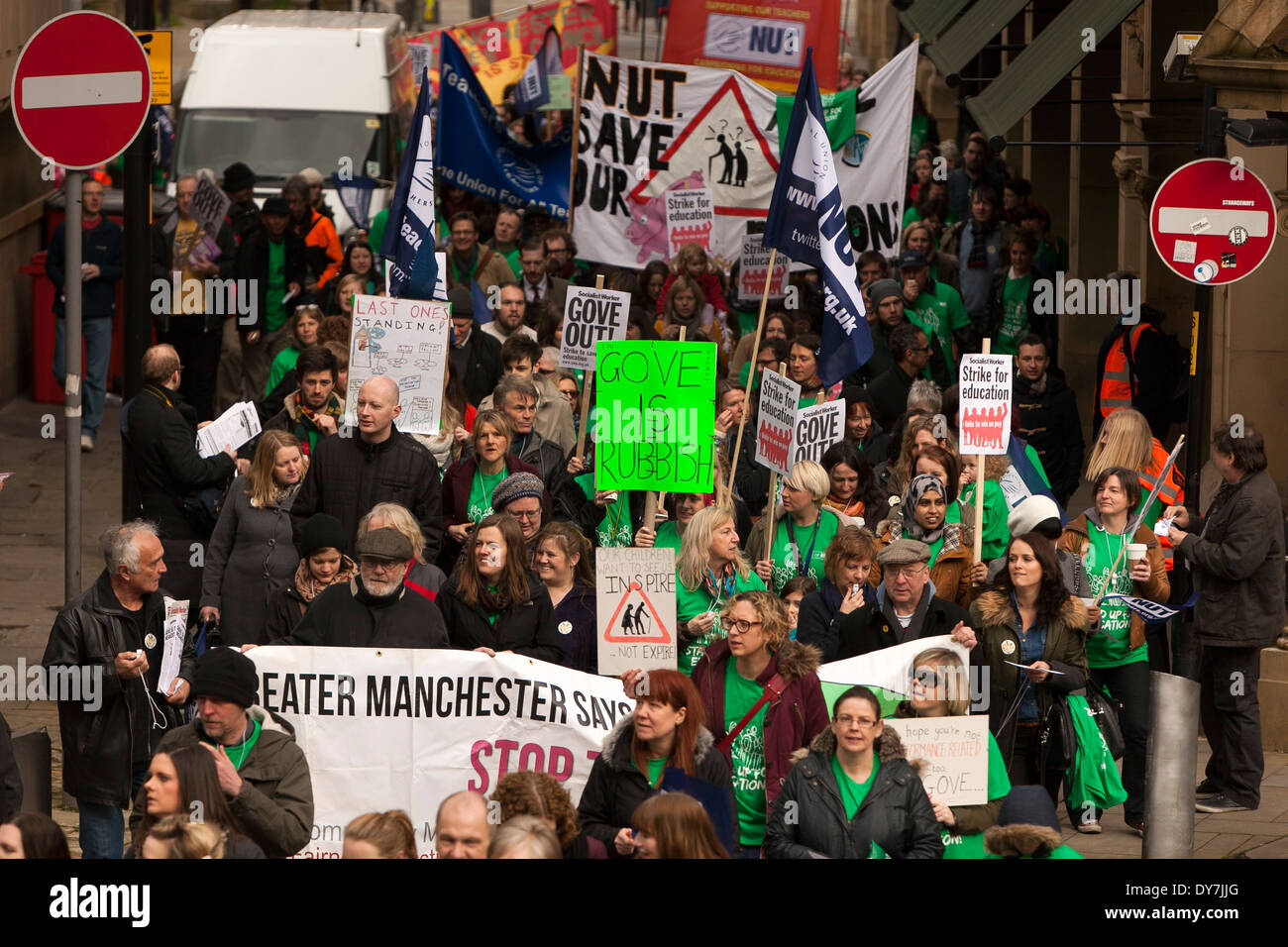 England teachers strike hi-res stock photography and images - Alamy