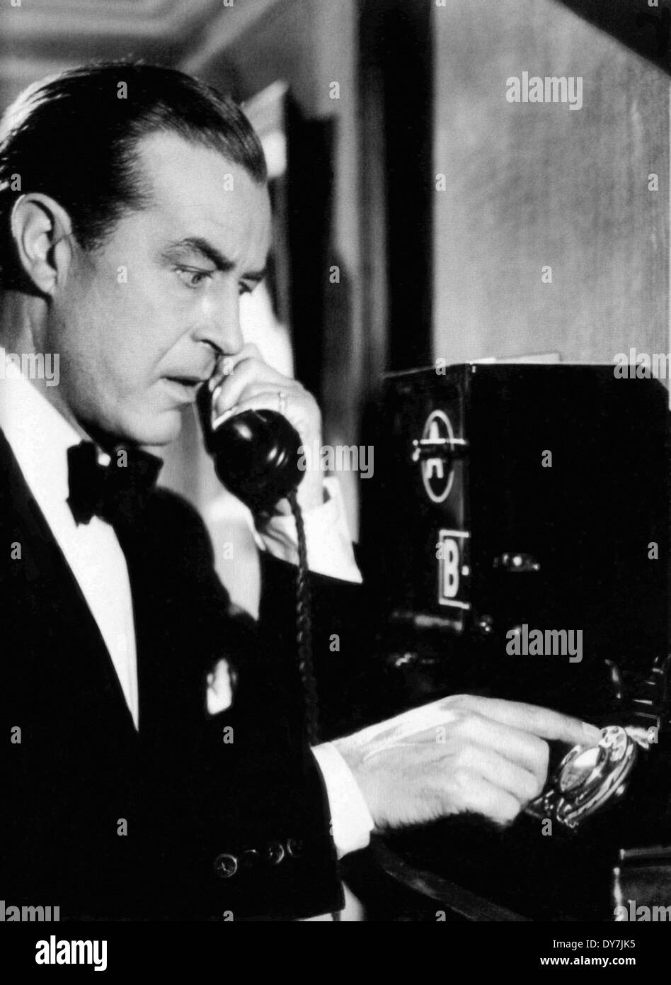 Dial M for murder - Alfred Hitchcock - 1954 - Ray Milland Stock Photo ...