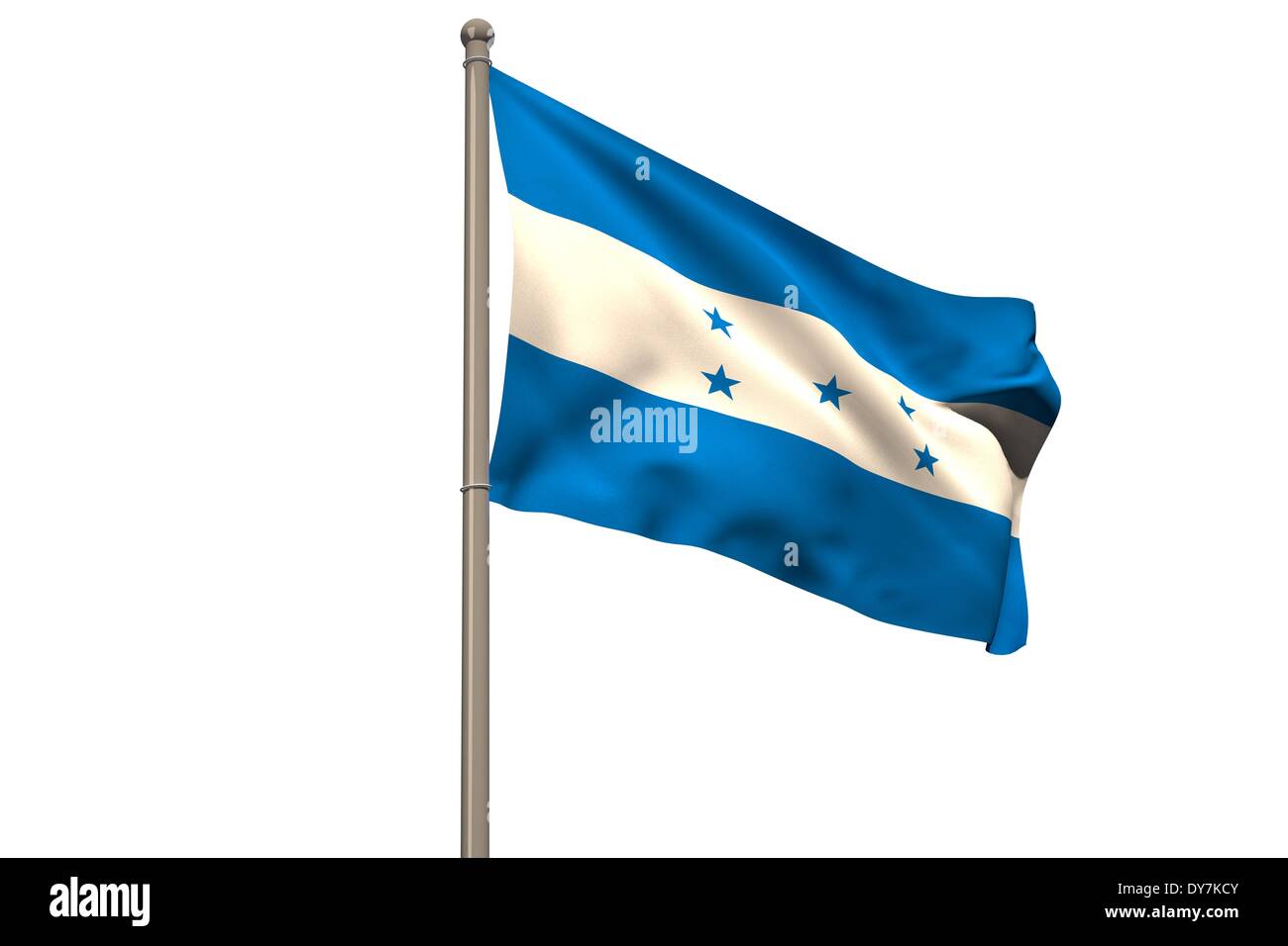 Honduras national flag hi-res stock photography and images - Alamy