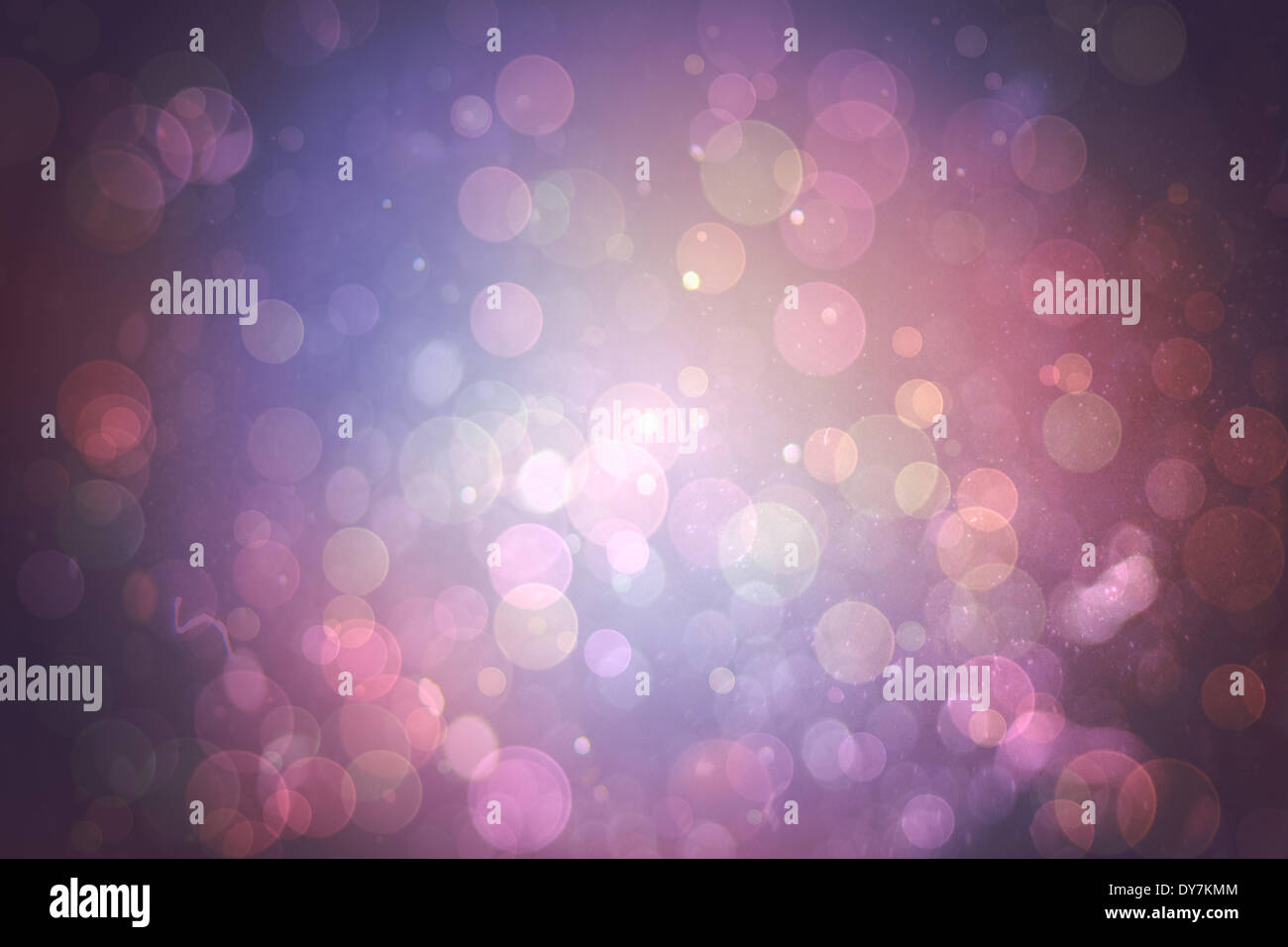 Purple abstract light spot design Stock Photo - Alamy