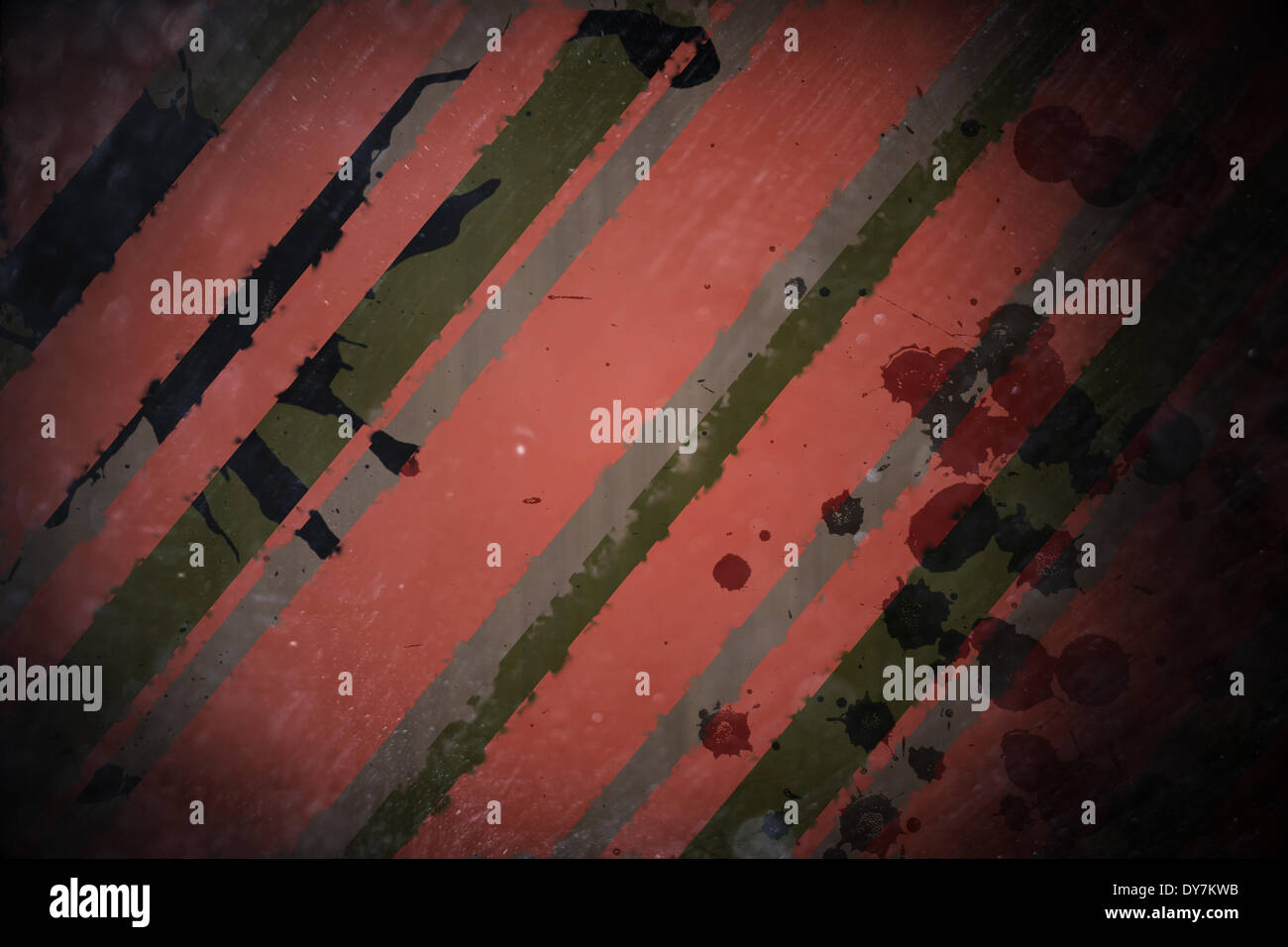 Linear design with paint splashes Stock Photo - Alamy