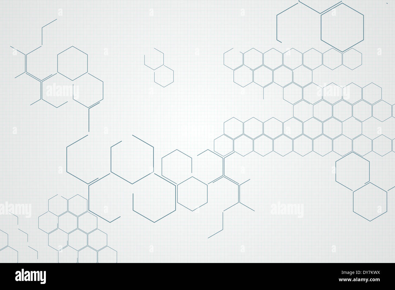 Chemical structure in grey and white Stock Photo - Alamy