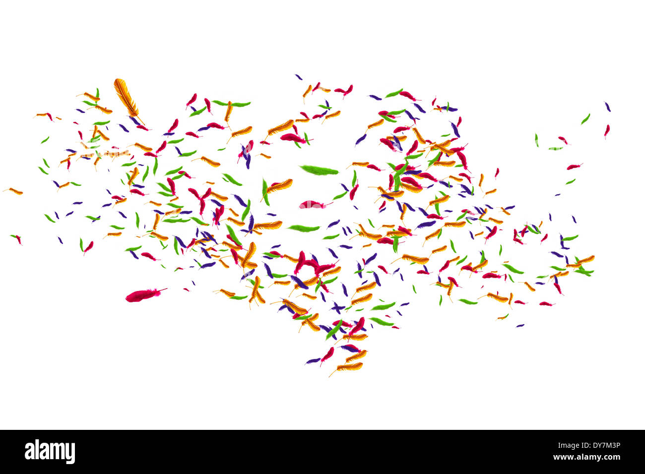 Blowing feathers hi-res stock photography and images - Alamy