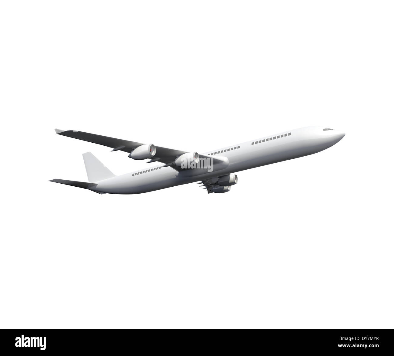 White airplane hi-res stock photography and images - Alamy