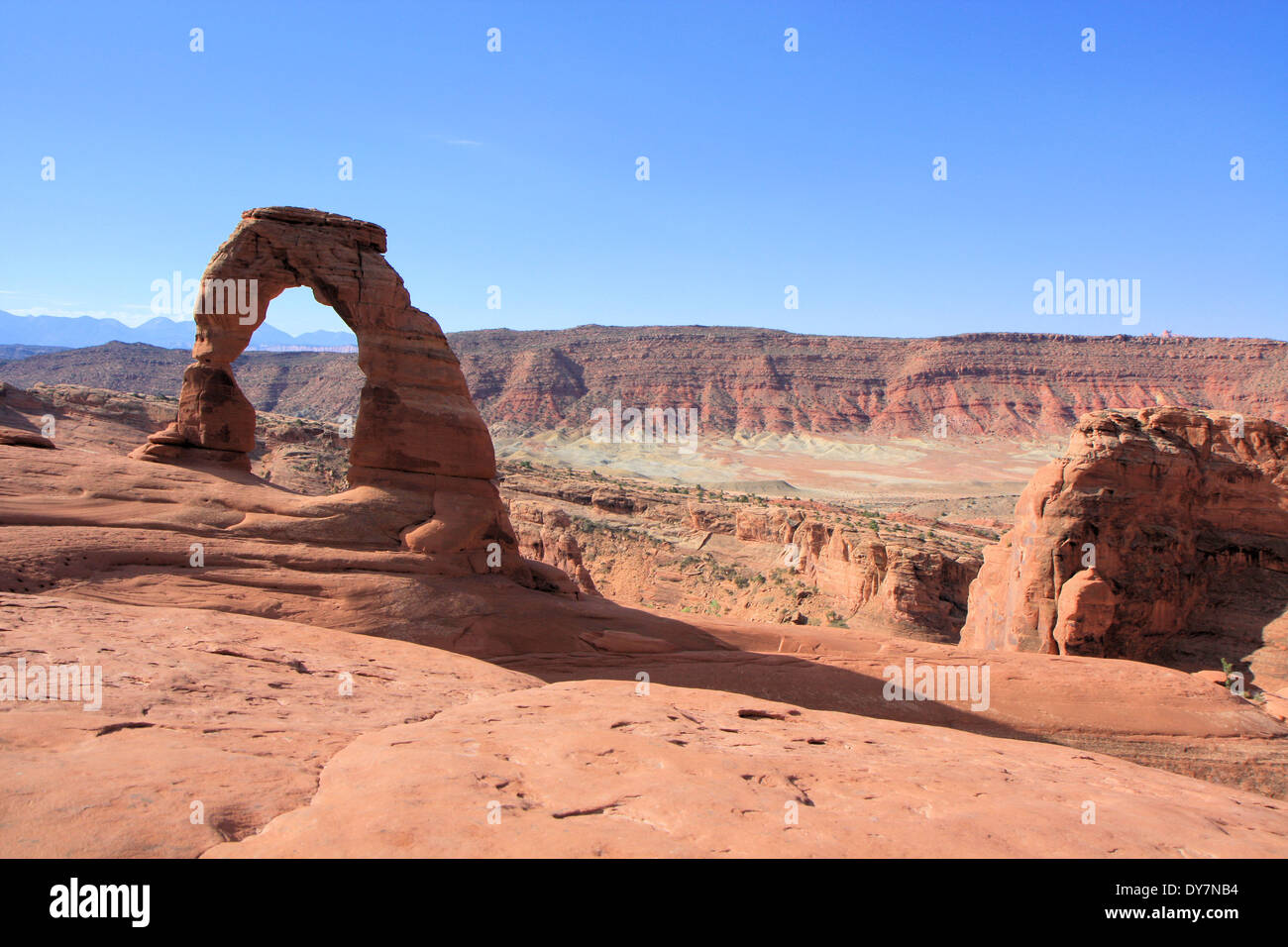 Delicate arch, Arches national park, Moab, Utah, USA Stock Photo - Alamy