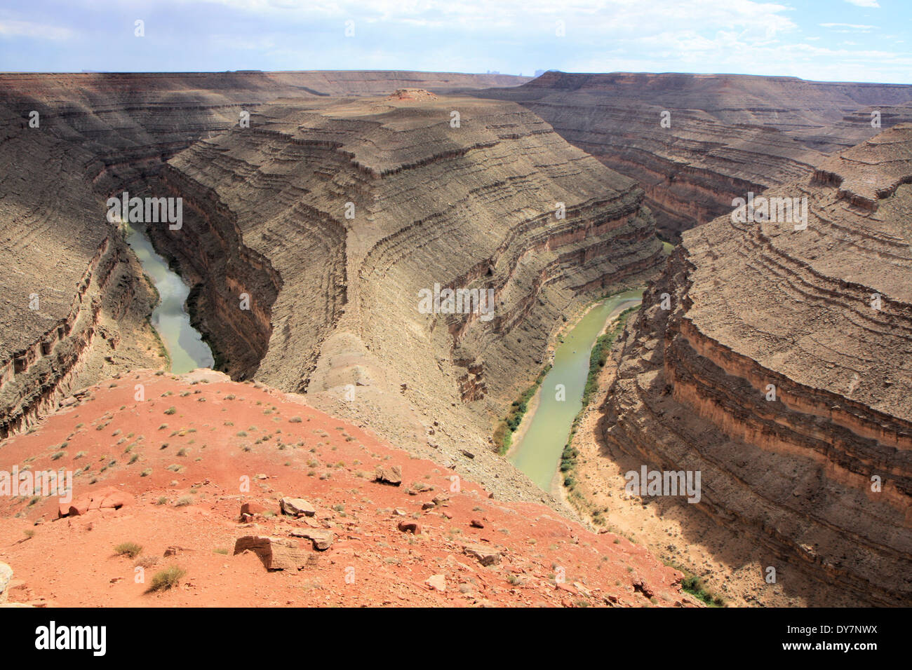 Gooseneck of the san juan hi-res stock photography and images - Alamy