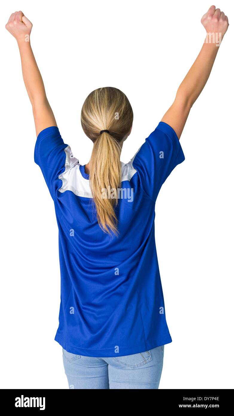 Fan blue hi-res stock photography and images - Alamy