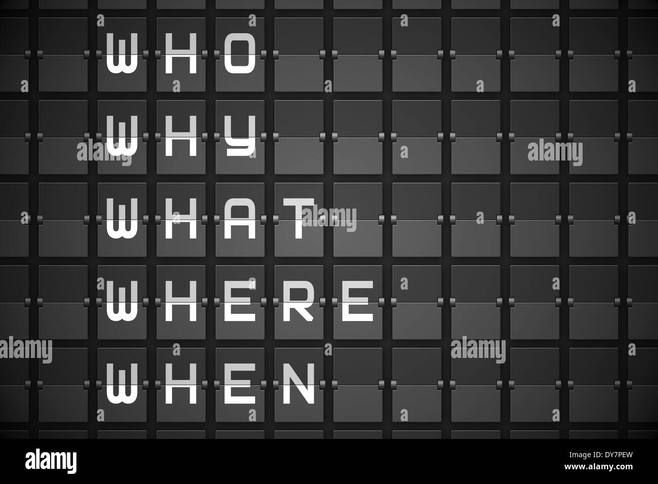 Question panel Black and White Stock Photos & Images - Alamy