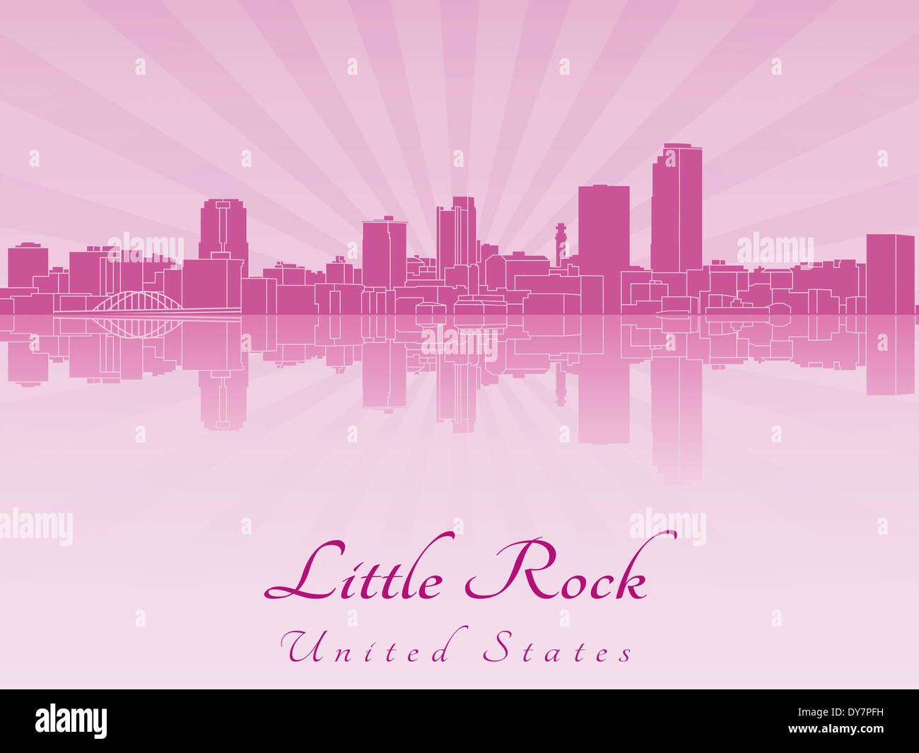 Downtown little rock arkansas skyline hi-res stock photography and ...