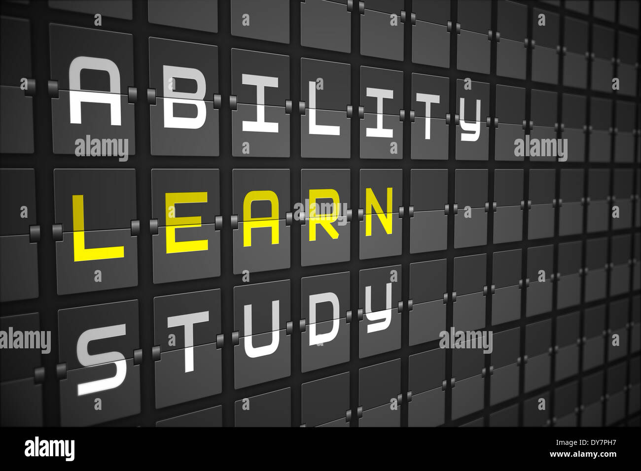 Learn board hi-res stock photography and images - Alamy