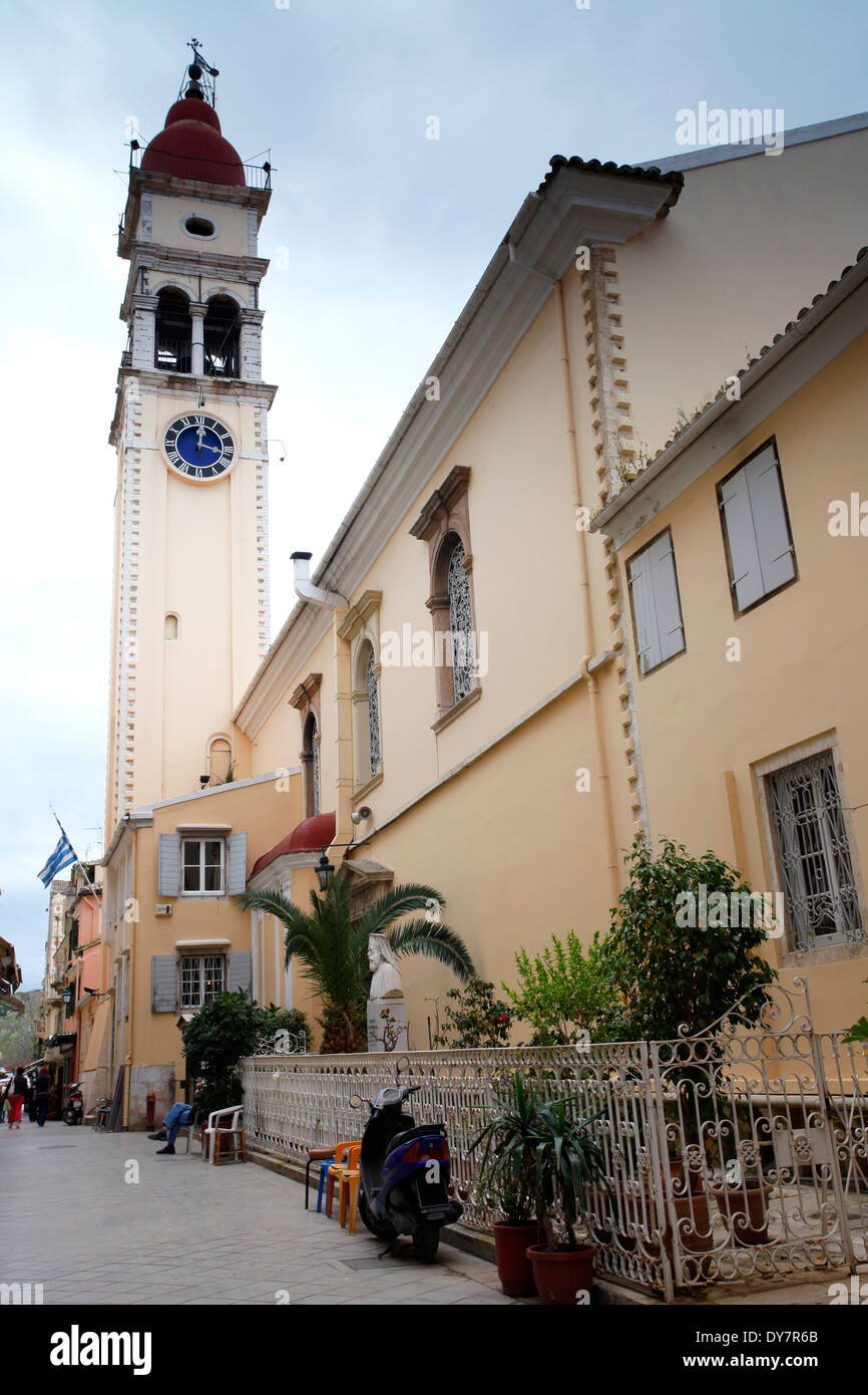 Greece, Corfu, Church of St. Spiridon Stock Photo - Alamy