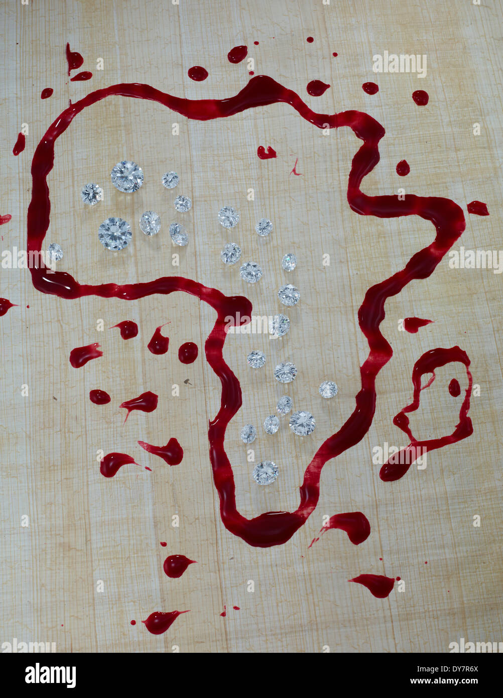 Blood Diamonds Map