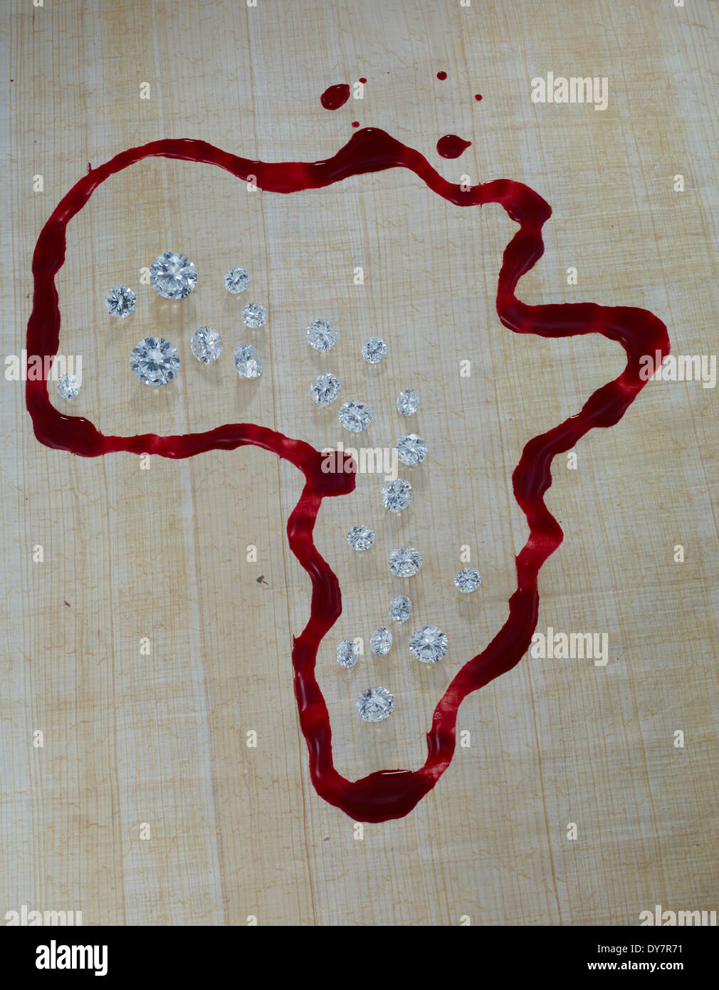 Blood Diamonds Map