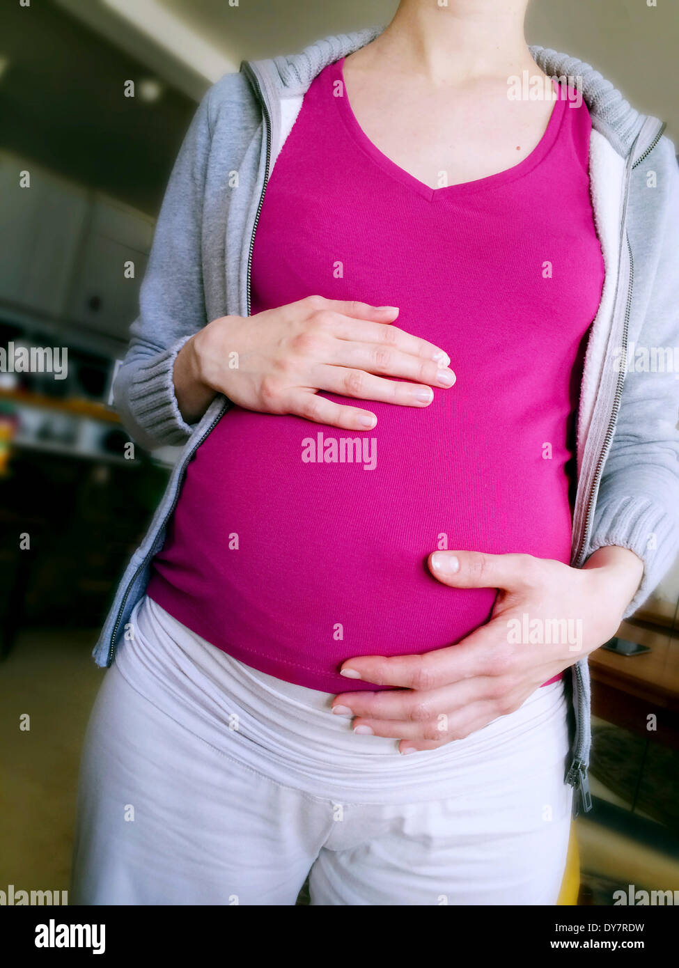 Pregnant Woman 40 Years Old High Resolution Stock Photography and ...