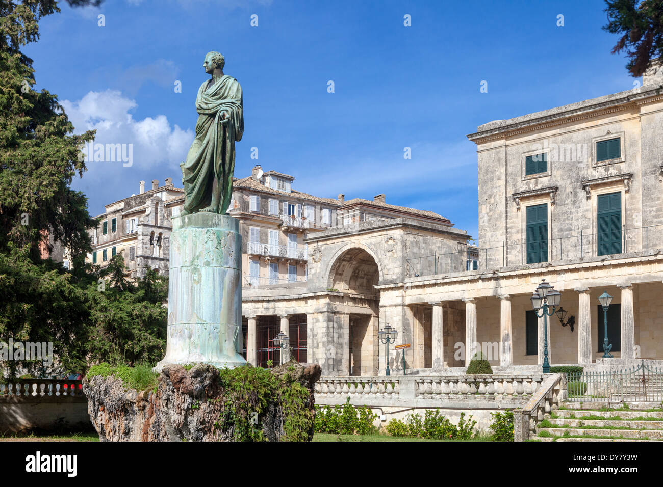 General Sir Frederick Adam's statue in front of the Museum of Asian Art ...