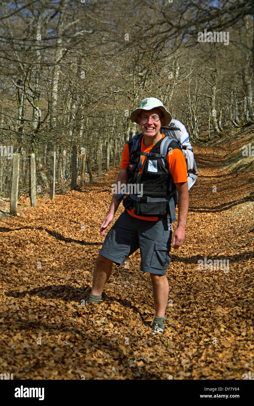 On the Camino De Santiago De Compostella Stock Photo - Alamy