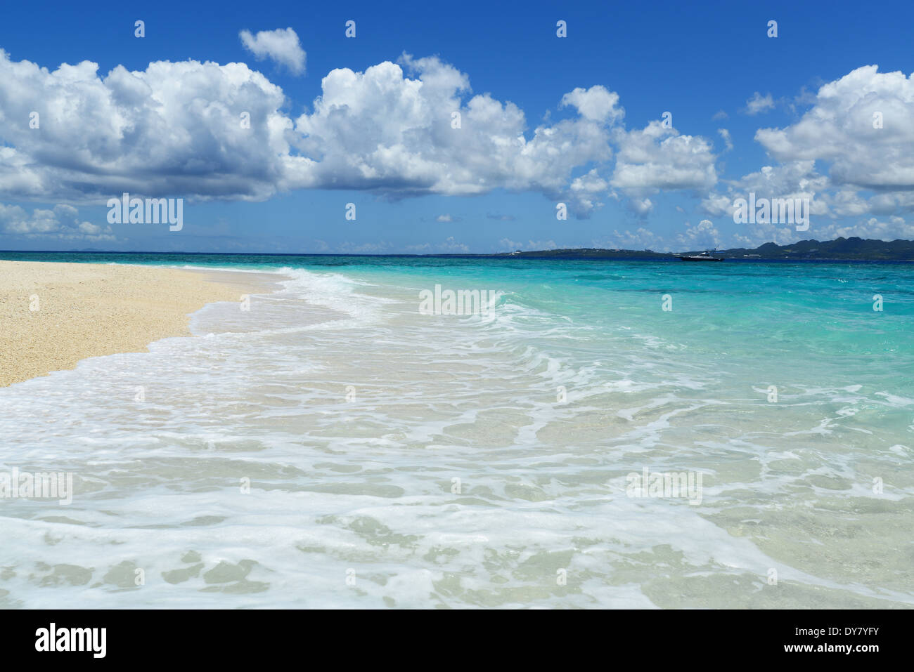 Summertime at the beach Stock Photo - Alamy
