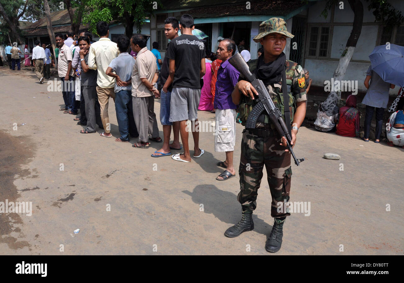 Indian state election vote hi-res stock photography and images - Alamy