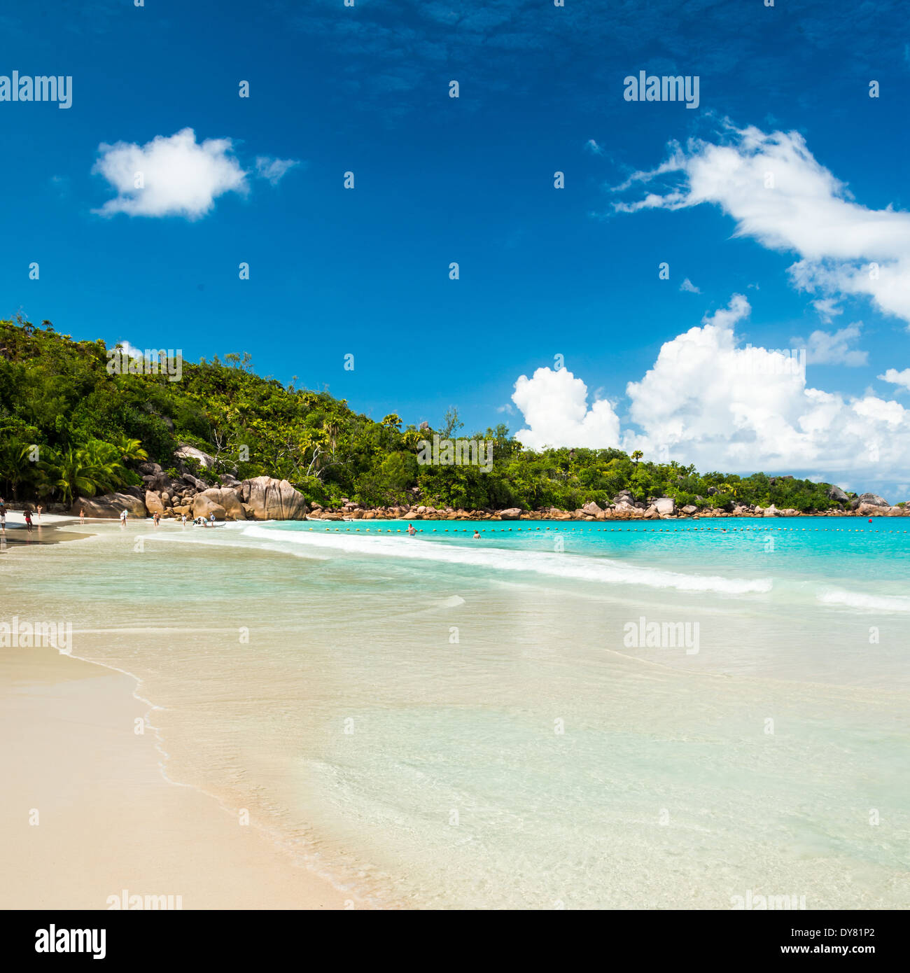 Anse Lazio beach, Praslin island, Seychelles Stock Photo - Alamy