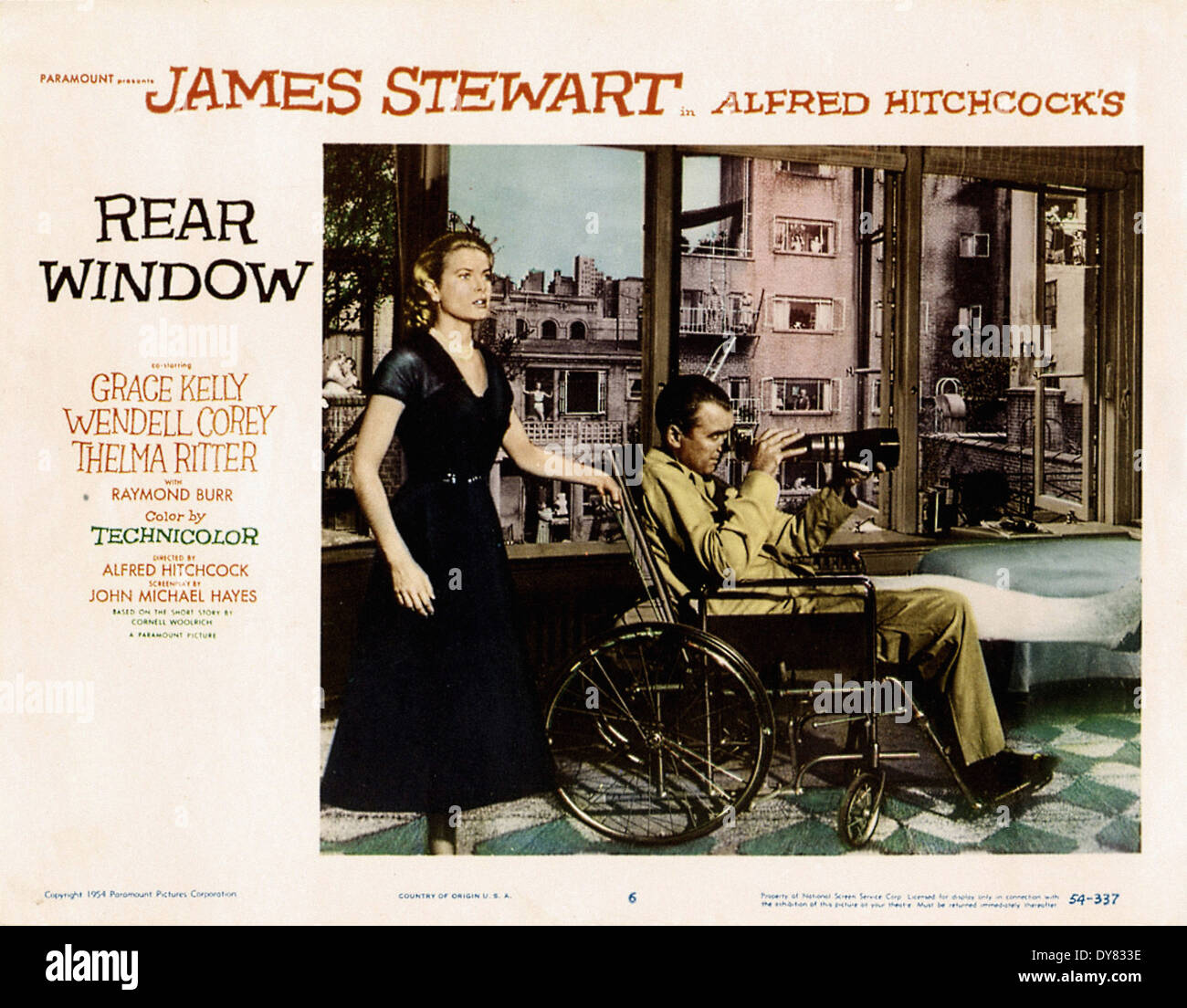 Alfred Hitchcock Movie Posters Rear Window
