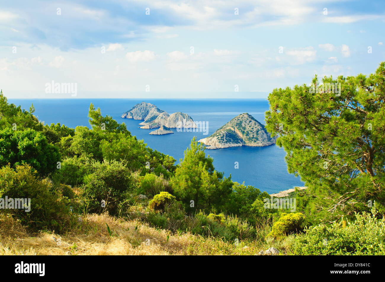 Turkey sea landscape Stock Photo - Alamy