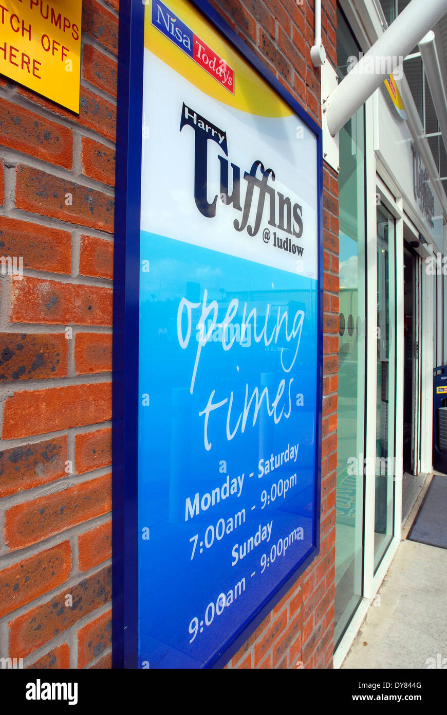 Harry Tuffins supermarket, Ludlow, Shropshire, England Stock Photo - Alamy