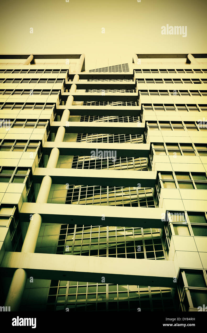 Netherlands, The Hague, facade of office building Stock Photo - Alamy